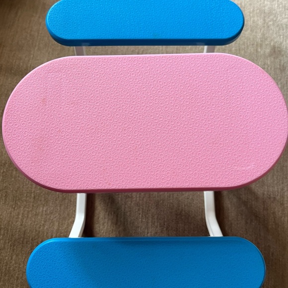 Mattel | Toys | Vintage 989 Mattel Arco Barbie Picnic Table Bench Blue ...